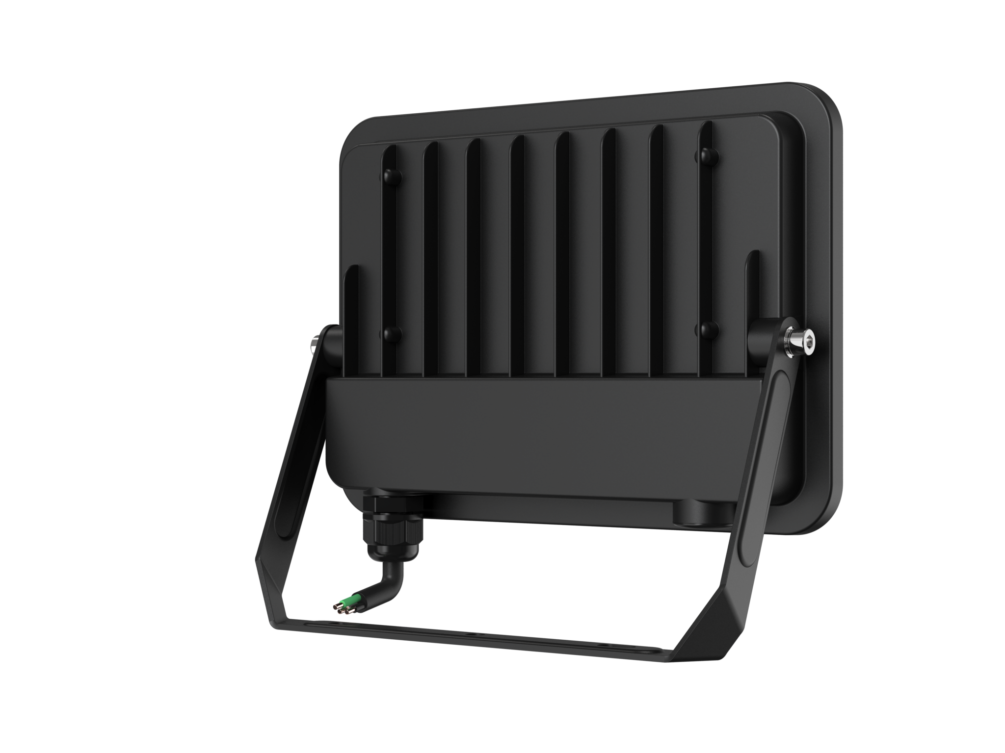 FLD001 - Black LED floodlight 25/40/50 W 3000/4000/6500 K IP65 IK07 on ...